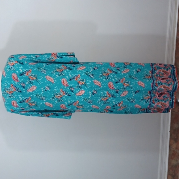 Kate Landry | Dresses | Kate Landry Casuals Paisley Maxi Dress M Medium ...